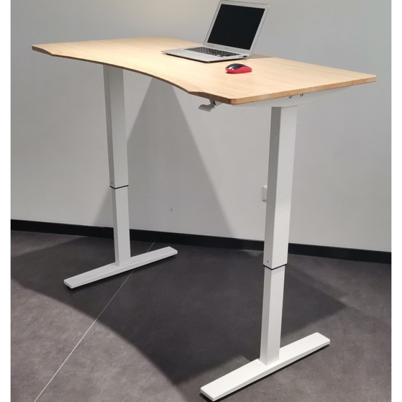 ADJUSTABLE HEIGHT DESK, ERGONOMIC DESK, NON POWERED DESK, PNEUMATIC ...