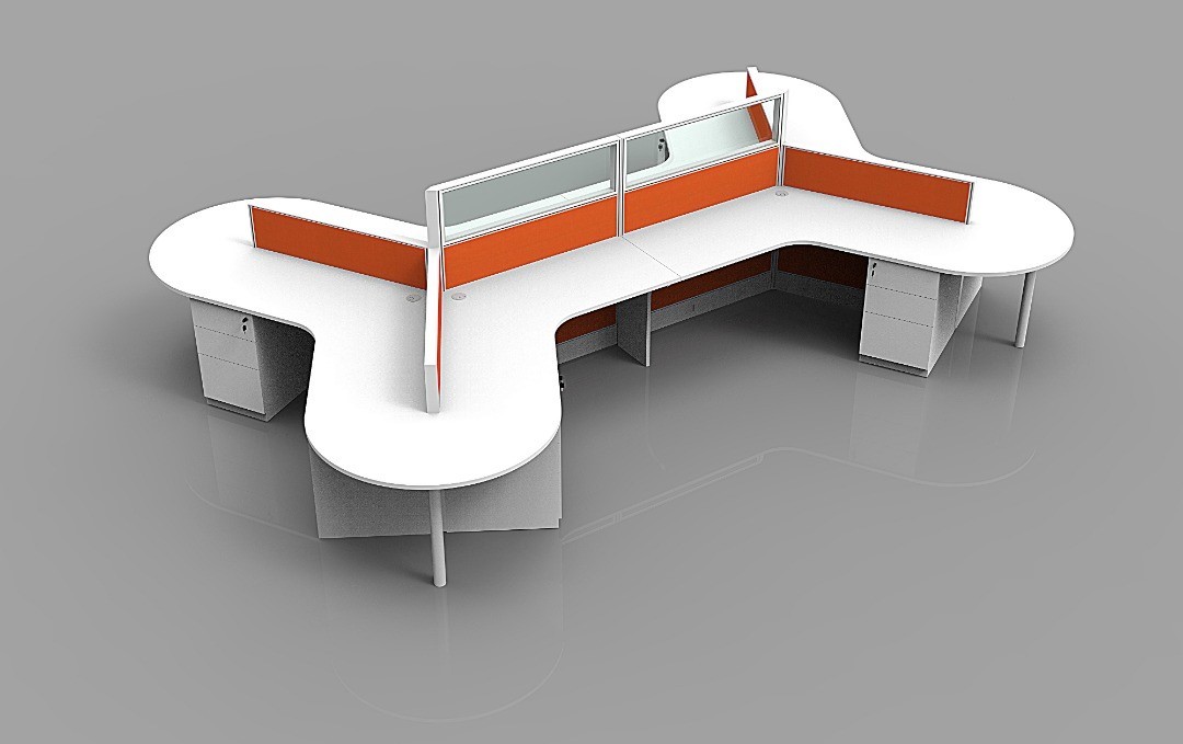 4' X 4' DOGBONE WORKSTATION