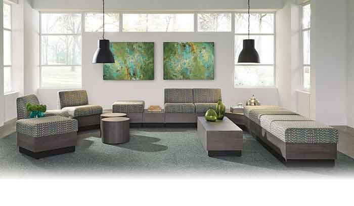 MODULAR RECEPTION / LOUNGE / BREAKAWAY SUITES - SOFT SEATING